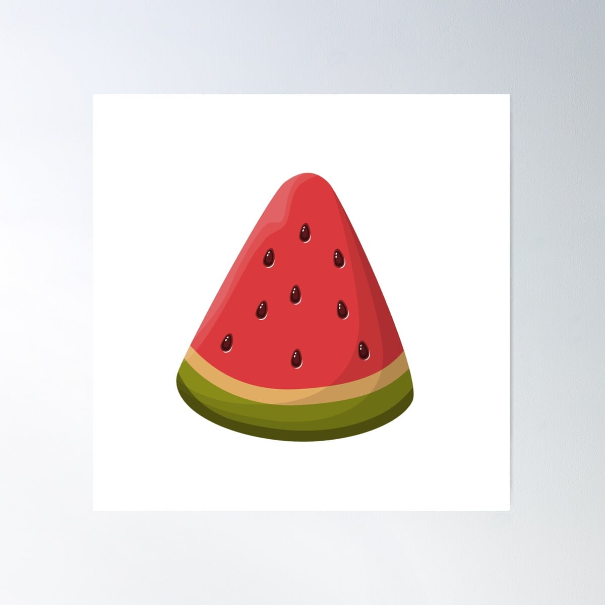 Watermelon - Watermelon Poster Wall Art, Modern Wall Decor For Living ...