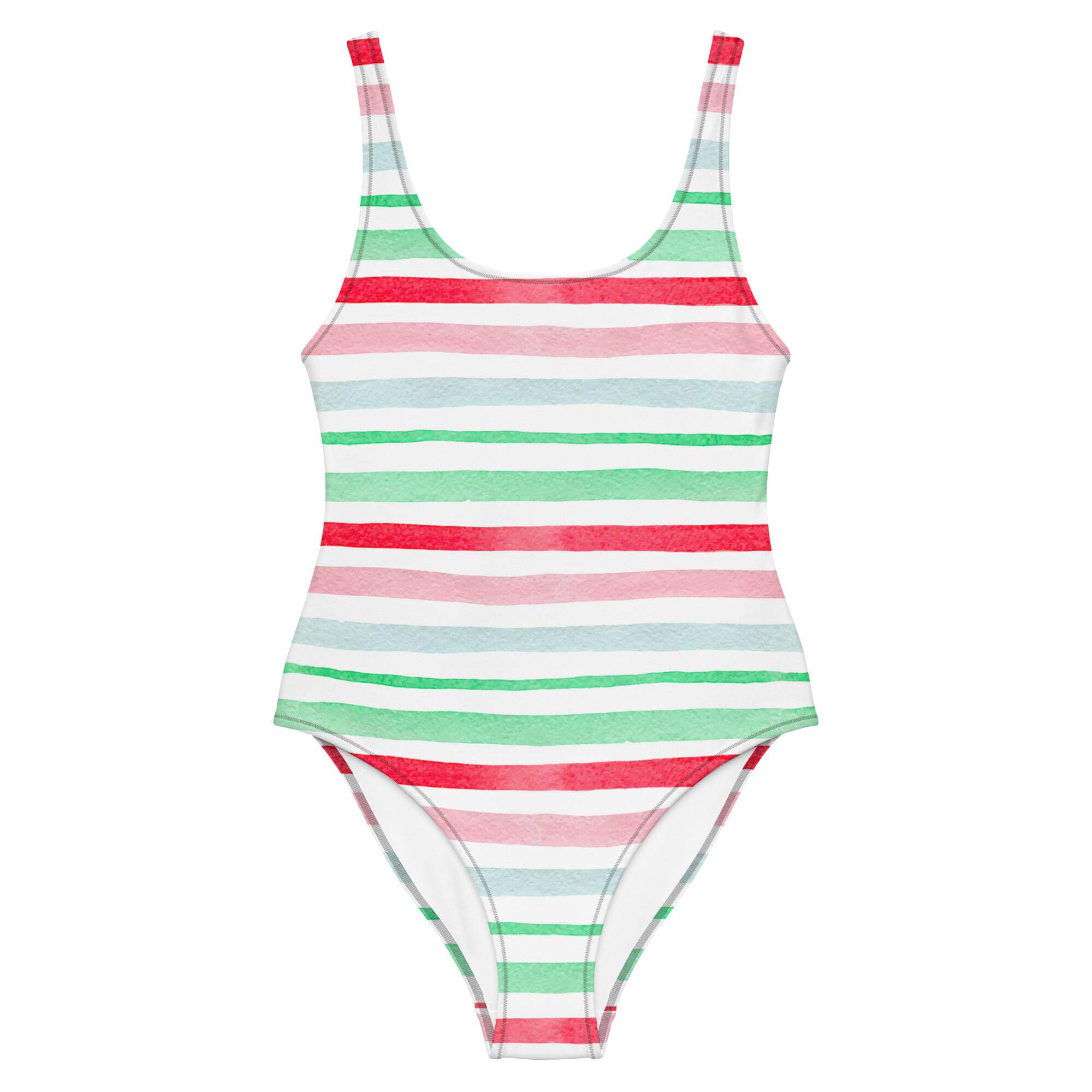 Watermelon Waves One-Piece Swimsuit - Walmart.com