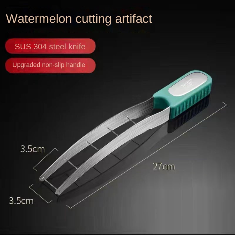 Watermelon cutter, fruit cutter 304 stainless steel cutter, melon ...