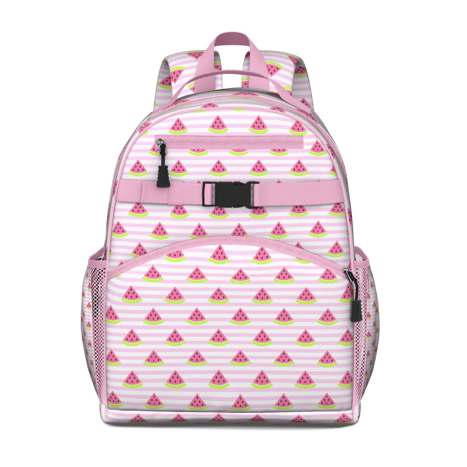 Watermelons Beach Backpack, Spacious Multi Compartments School Bag ...
