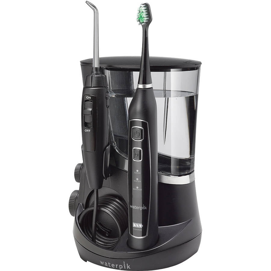 Waterpik Combo 5.0 Water Flosser + Sonic Toothbrush with Plaque Seeker ...