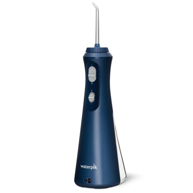 Waterpik Cordless Plus Water Flosser with 2 Settings, 4 Tips, ADA ...