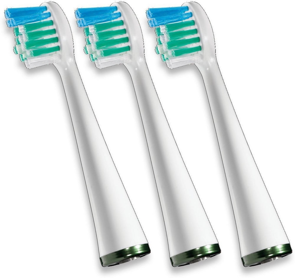 Waterpik Sensonic Replacement Toothbrush Heads Compact Size 3 ea ...