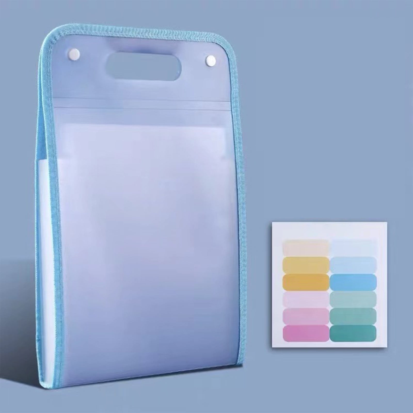 Waterpro Expanding Files Folder - Budget Binder, A6 PU Leather Folder ...