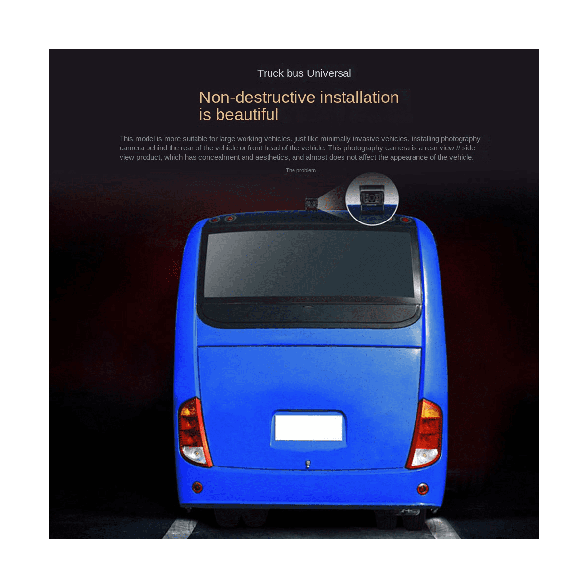 Waterproof 18 LED Car Rear View Reversing Parking Backup Camera IR ...