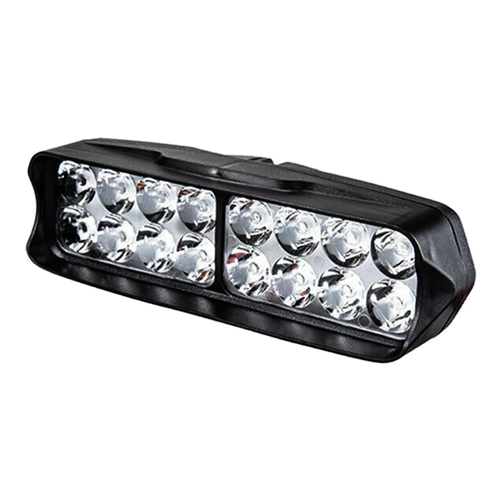 Waterproof 18W / 24W Motorcycle Headlight with Shell High Concentration LED 24W 16 LED 24W ...