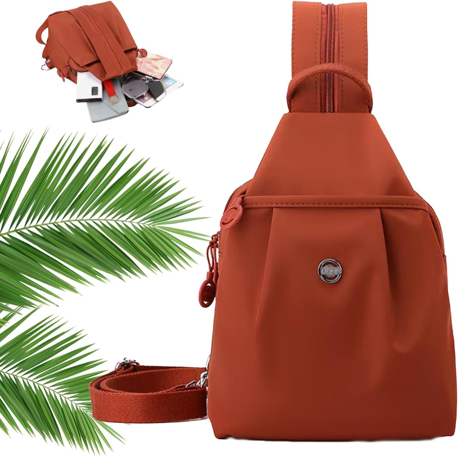 Waterproof 2-Way Commuter Bag, Large Capacity Anti-Theft Oxford ...