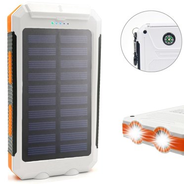 5000mAh Portable Shockproof Waterproof Solar Charger Battery Panal ...