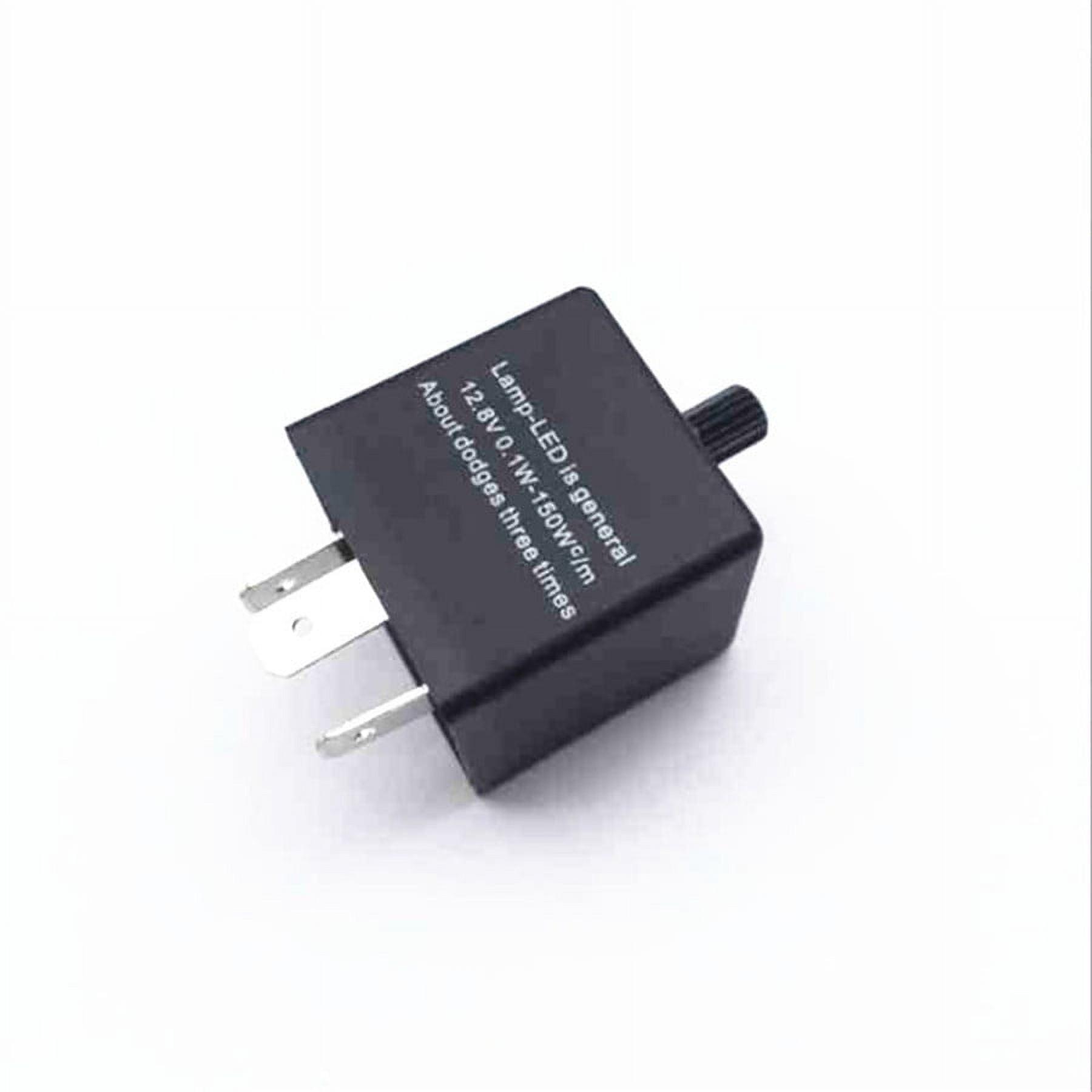 Waterproof 3 Pin Flasher Relay Adjustable for 12V Car Turn Signal LED ...