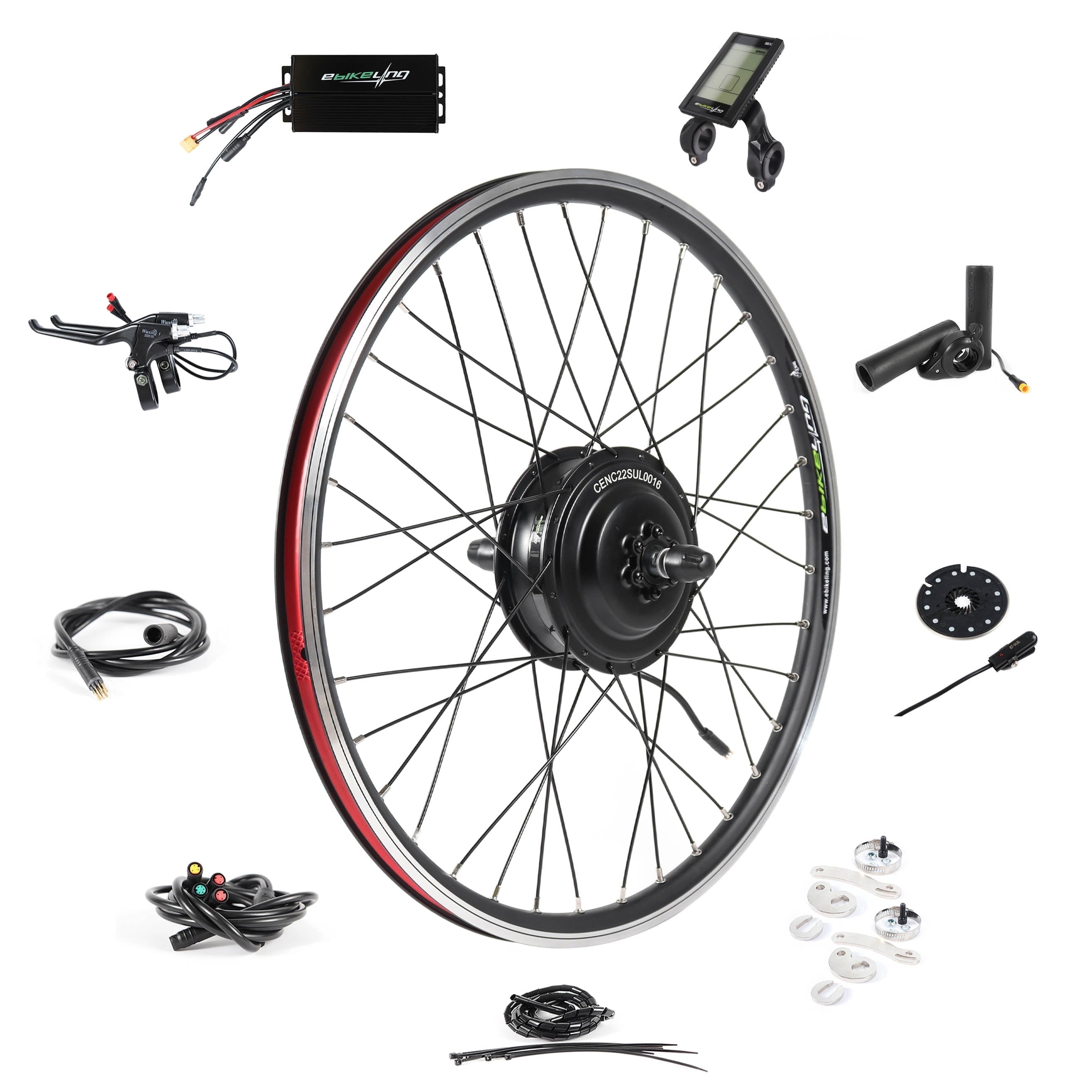 Customer reviews for eBikeling Ebike Conversion Kit 36V 750W, 26" Front ...
