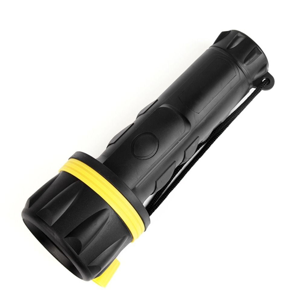Waterproof 3LED/7LED/1W Rubber Spotlight Camping Hand Light Flashlight ...