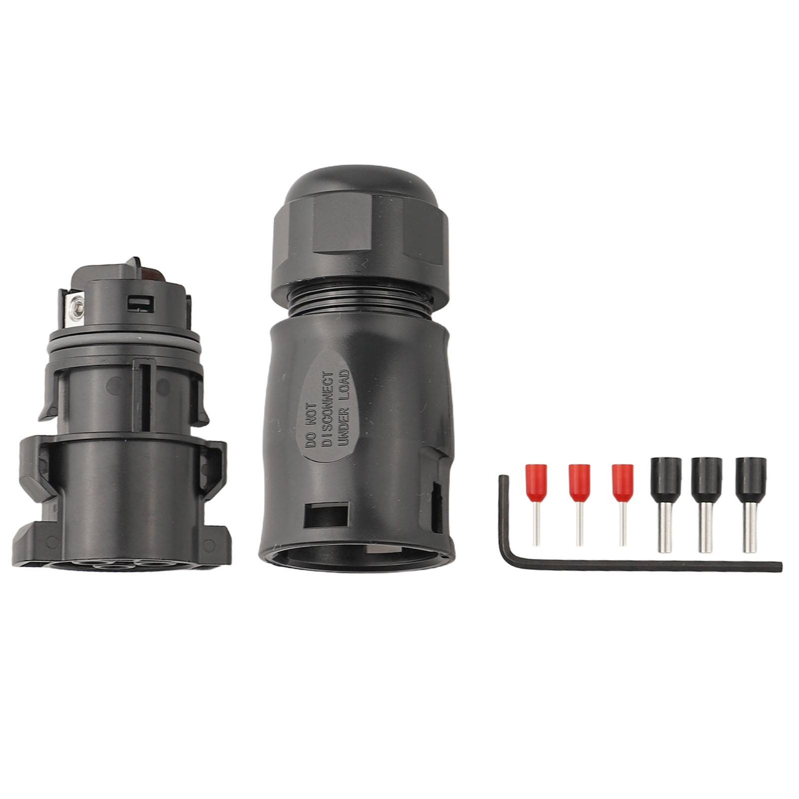 Waterproof 3P IP68 LY01 Female Connector Connection Cable Inverters Of ...