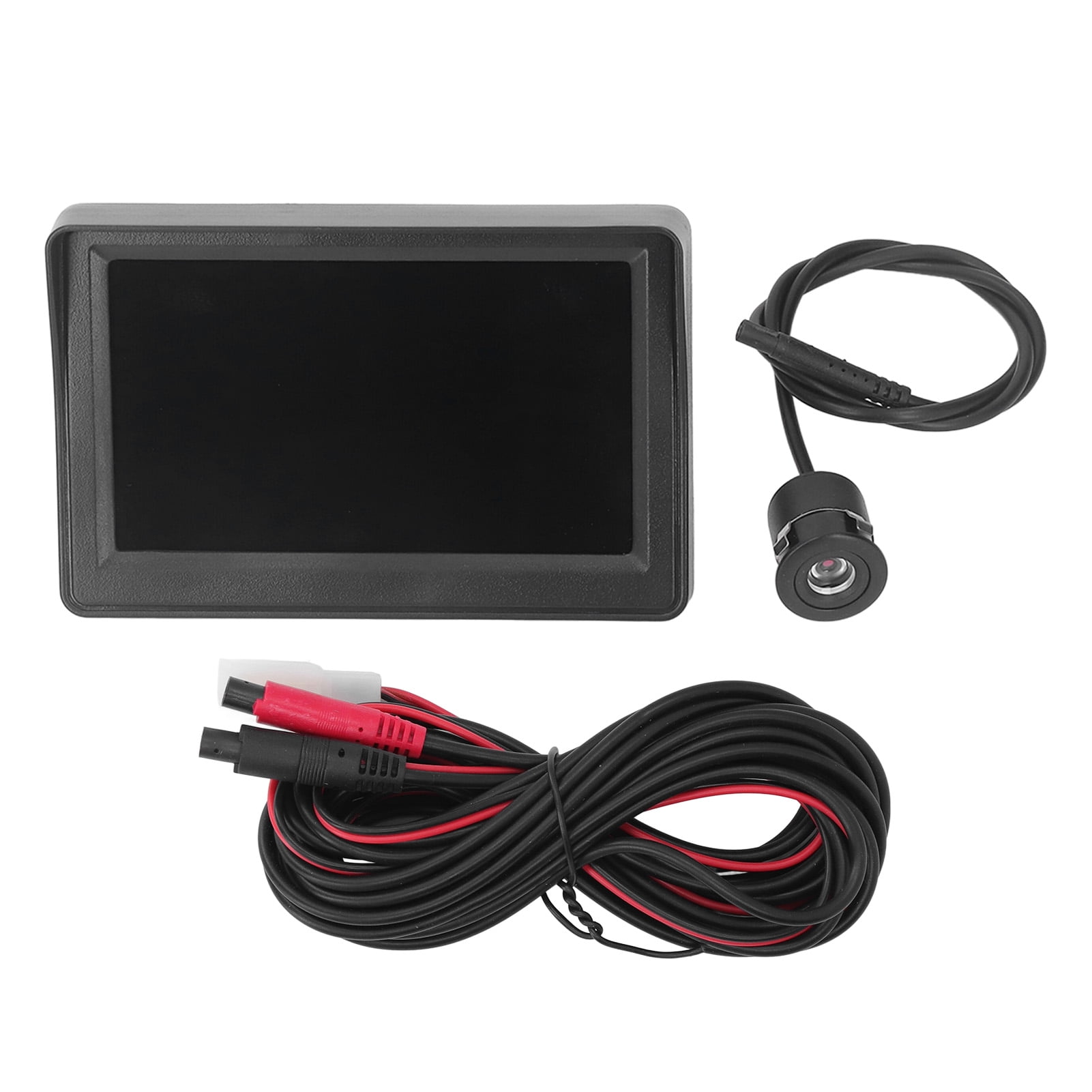 Waterproof 4.3in Car Backup Camera Monitor Kit, Night Vision Rear View ...