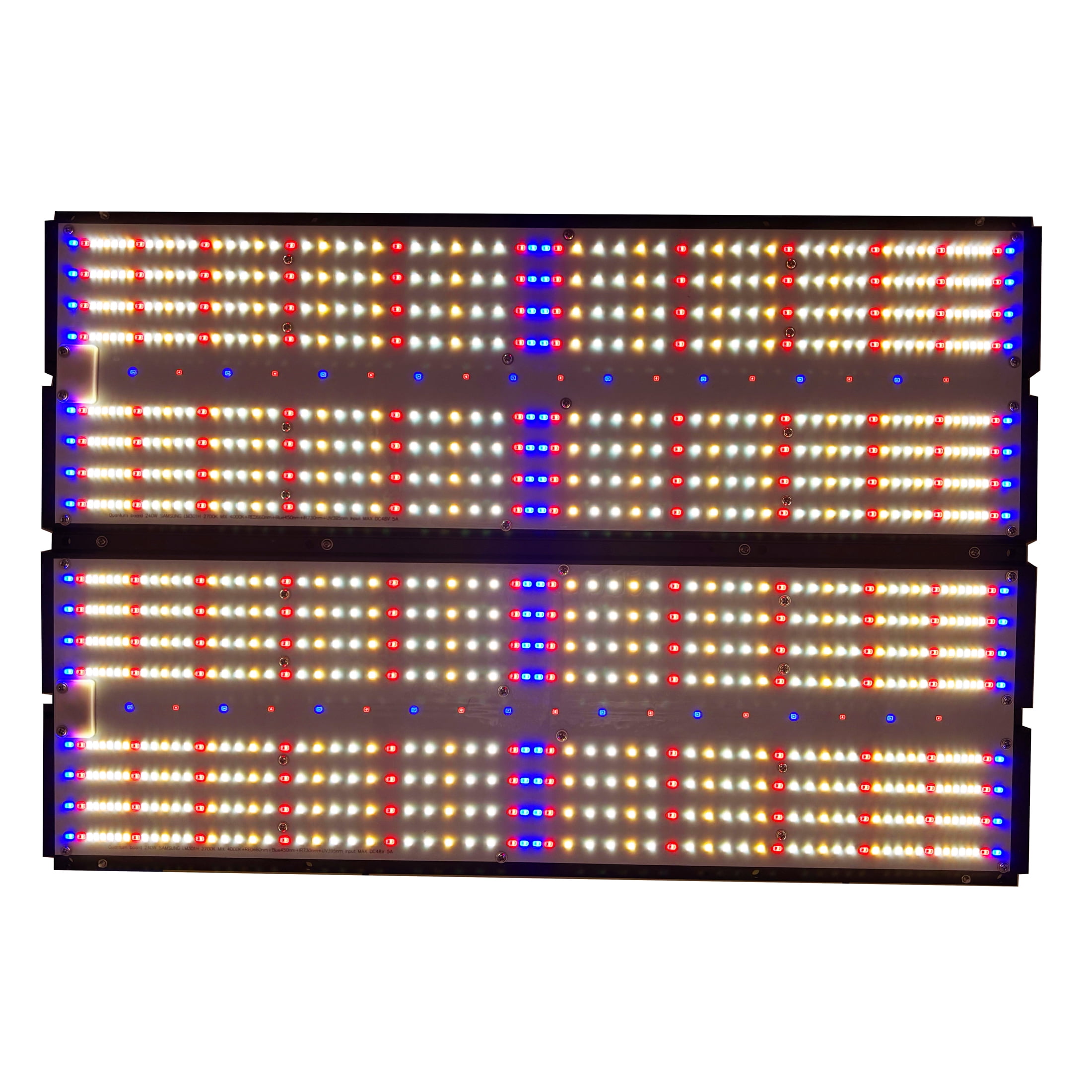 Waterproof 480W LED Grow Light | LM301H + 660/730nm/UVA | Dimmable & UV ...