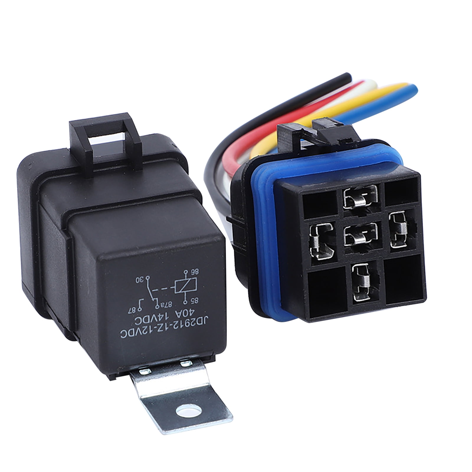 Waterproof 5-Pin SPDT Relay 40A High Switching Capability Easy ...