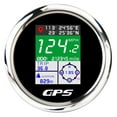 Waterproof 52mm 85mm Digital GPS Speedometer ODO With Longitude ...
