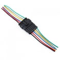 Waterproof 6 Pin Way Car Auto Wire Electrical Connector Plug - Walmart.com