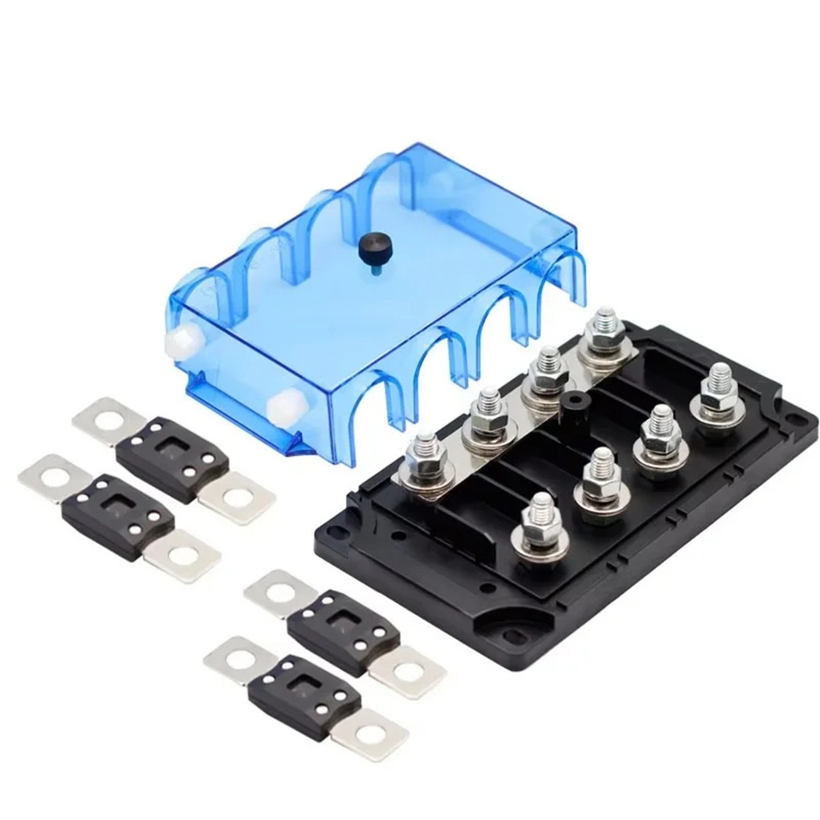 Waterproof 6 Way Car Automotive Auto Down Bolt On Screw Type Fuse Box ...