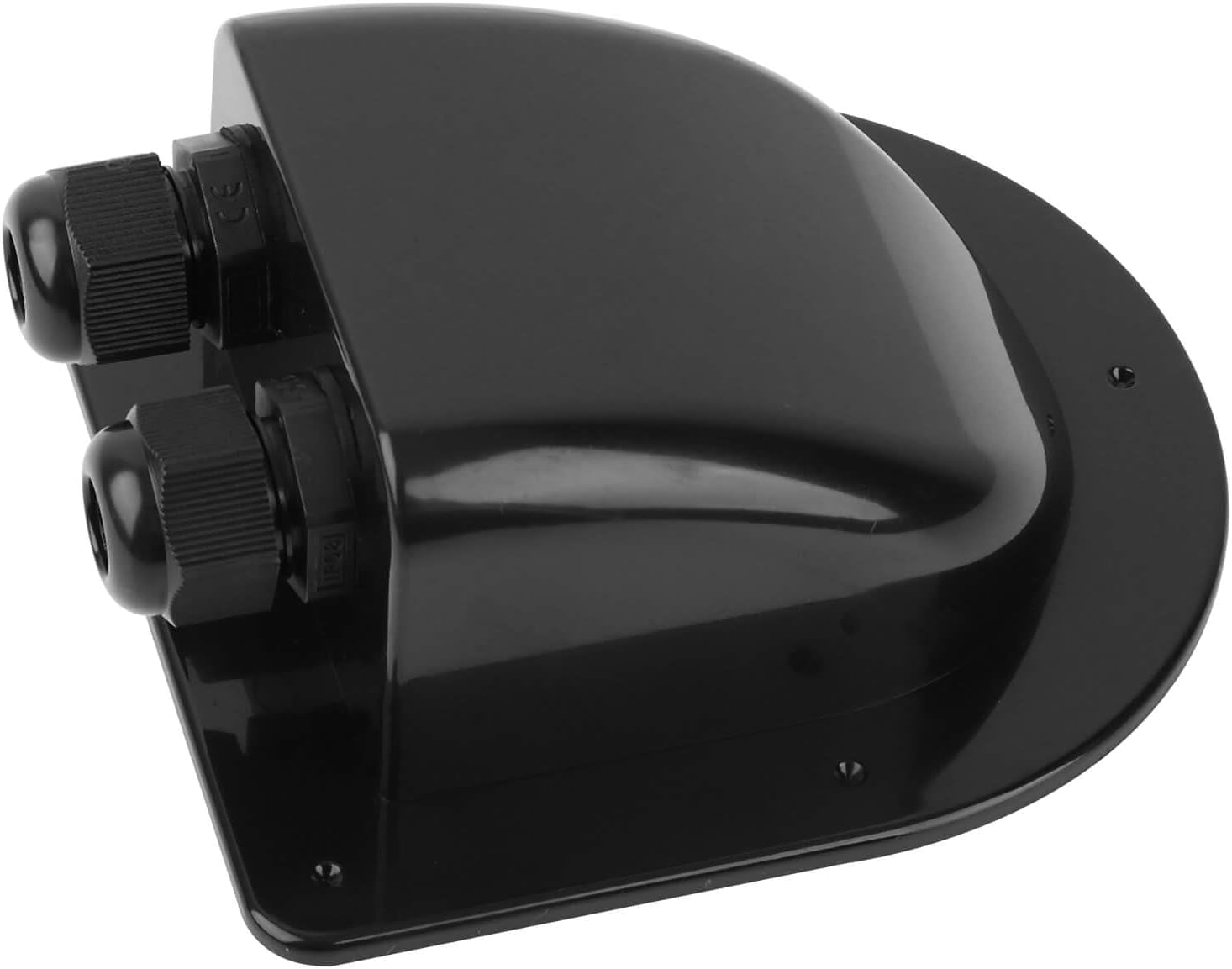 Waterproof ABS Solar Cable Entry Gland, Black Solar Double Cable Entry ...