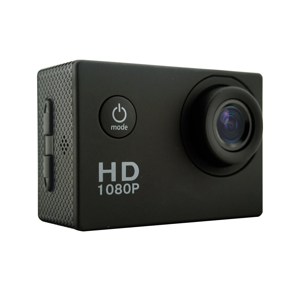 Waterproof Action Camera Fhd 1080P 12Mp, Wide Angle Sports Camera with ...
