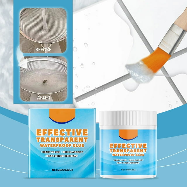 Waterproof Adhesive Transparent Sealant | Strong Waterproof Leak Repair ...
