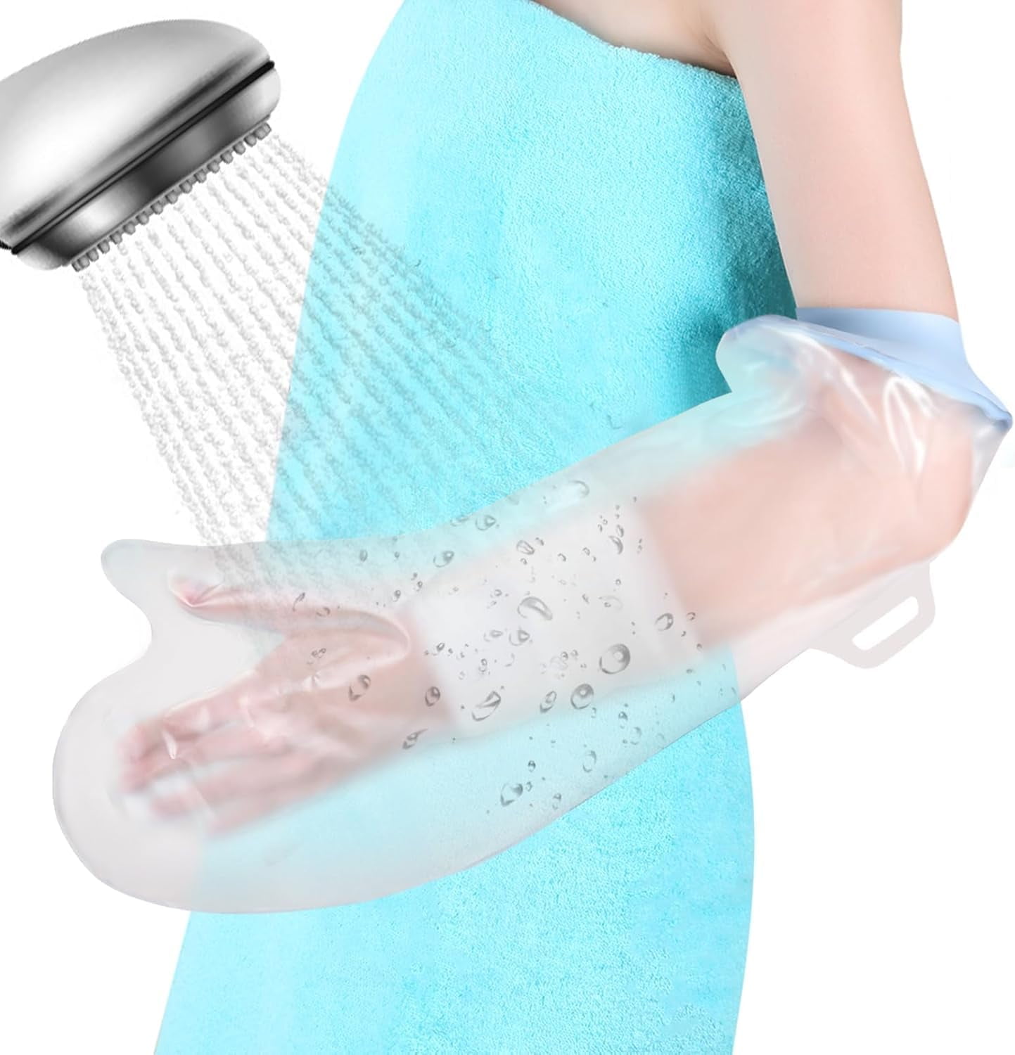 Waterproof Adult Arm Cast Cover for Shower Extra Wide Arm Cast Covers ...