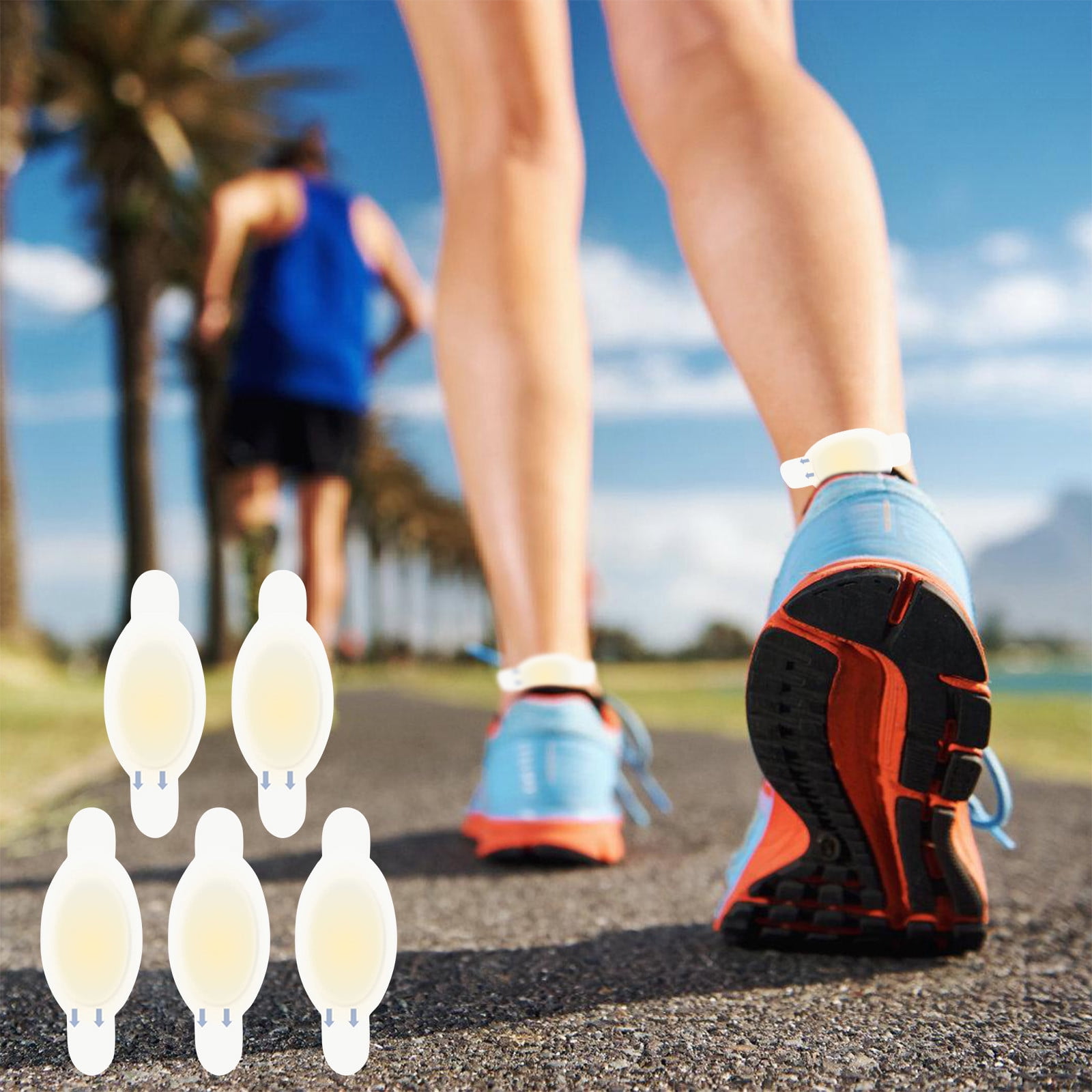 Waterproof Aid Toe Friction Patches,Blister Prevention Bandaids ...