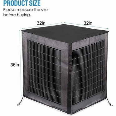 Sturdy Covers AC Defender - Full Mesh Air Conditioner Cover - AC Cover ...