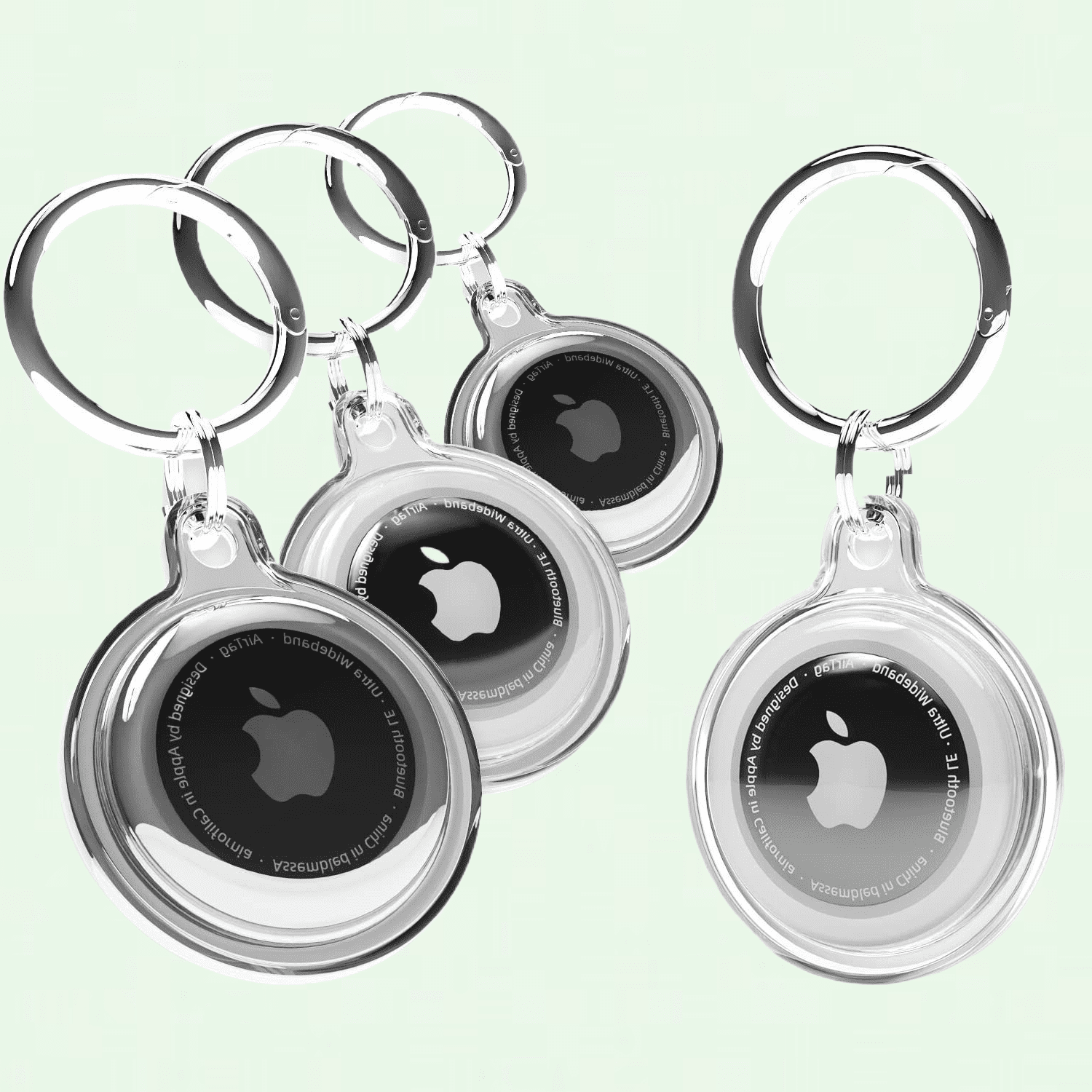 Waterproof Air Tag Holder 4-Pack - Keep Your Belongings Safe and Secure ...