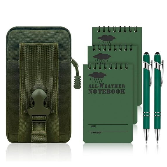 Waterproof All-Weather 6pcs Notebook 3×5 Inch Police Notepad with ...