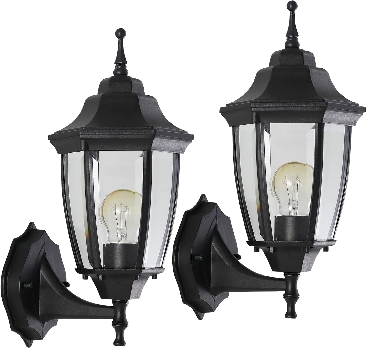 Waterproof Aluminum Outdoor Light Fixture Wall Mount Exterior Porch ...