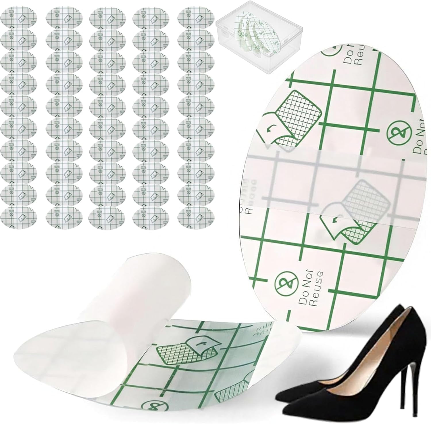 Waterproof Anti-wear Foot Care Protection Pad,Self Adhesive Invisible ...