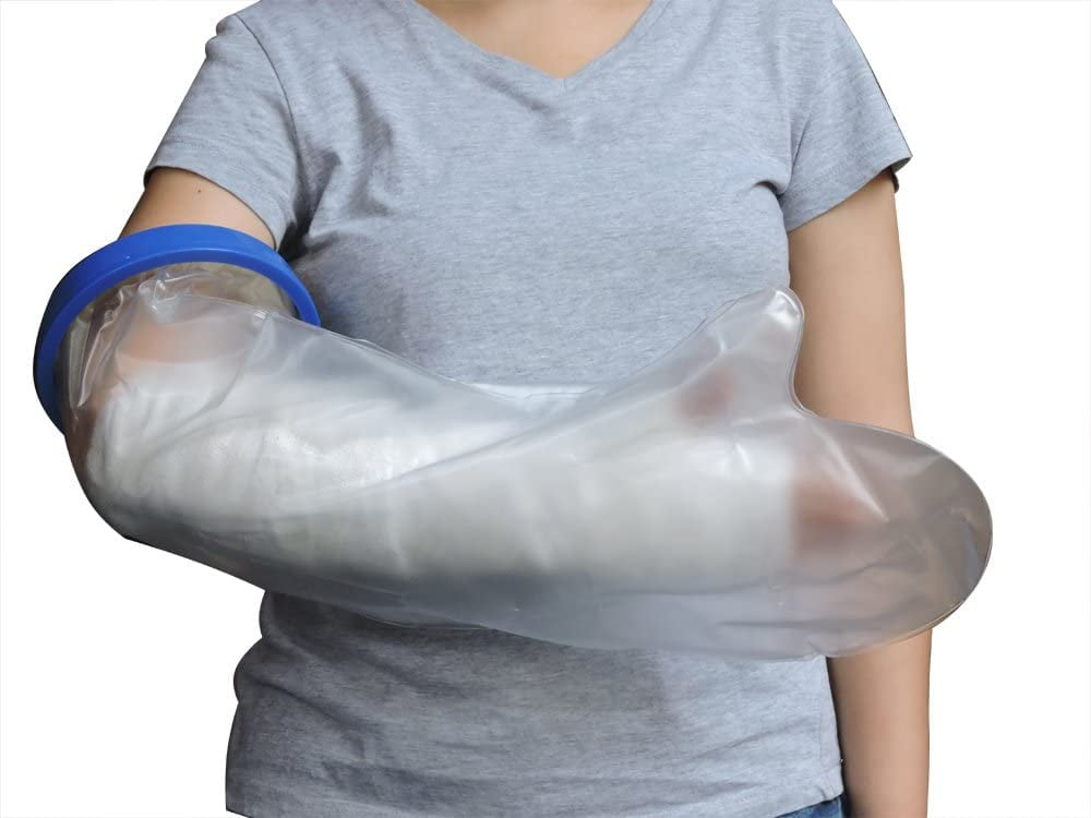Waterproof Arm Cast Cover, Lightweight, Reusable and Transparent ...