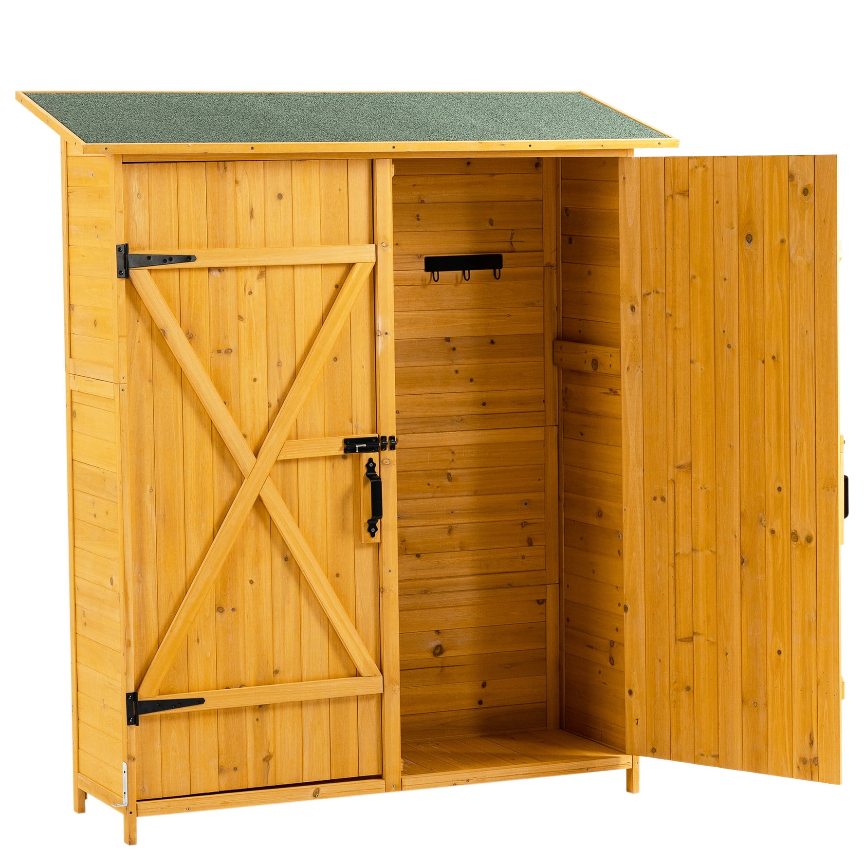 Waterproof Asphalt Roof / Pool Supplies Storage / Protects Items from ...