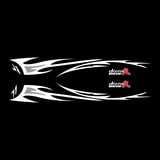 Waterproof Auto Body Side Decals, Sovob Universal Car Waistline ...