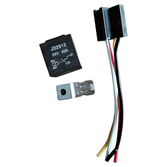 Waterproof Automotive Relay 24V 40A, 4Pin, Car Relay with Harness ...