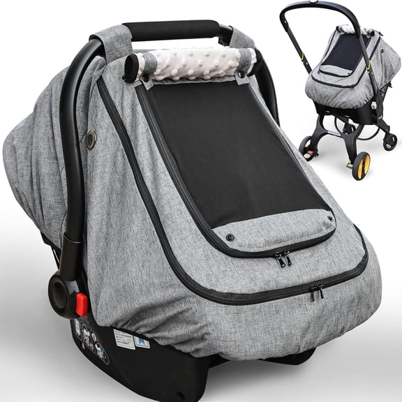 Baby car seat cover, windproof car seat cover for baby girl, winter ...