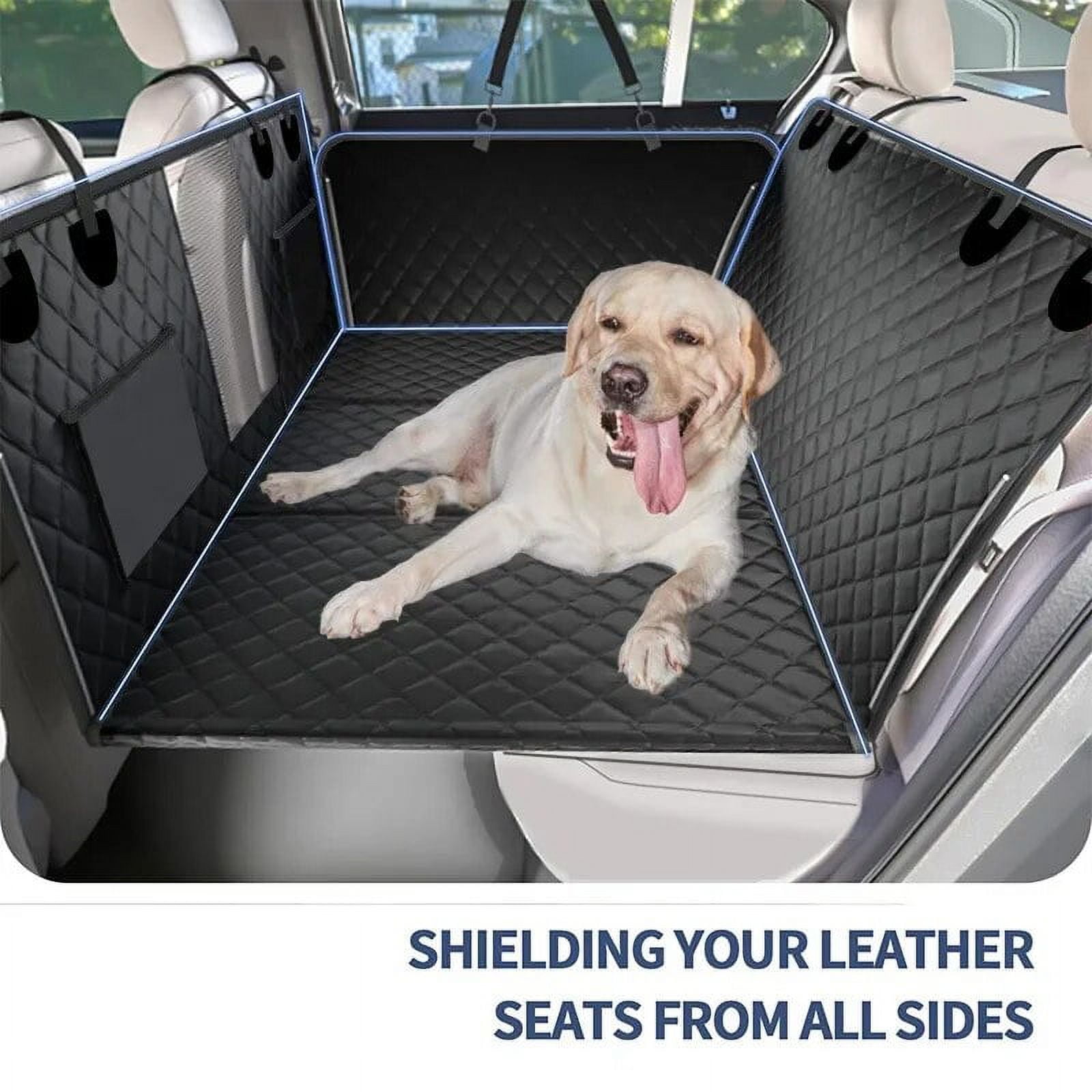 Waterproof Back Seat Extender For Dogs Dog Hammock For Car Hard Bottom