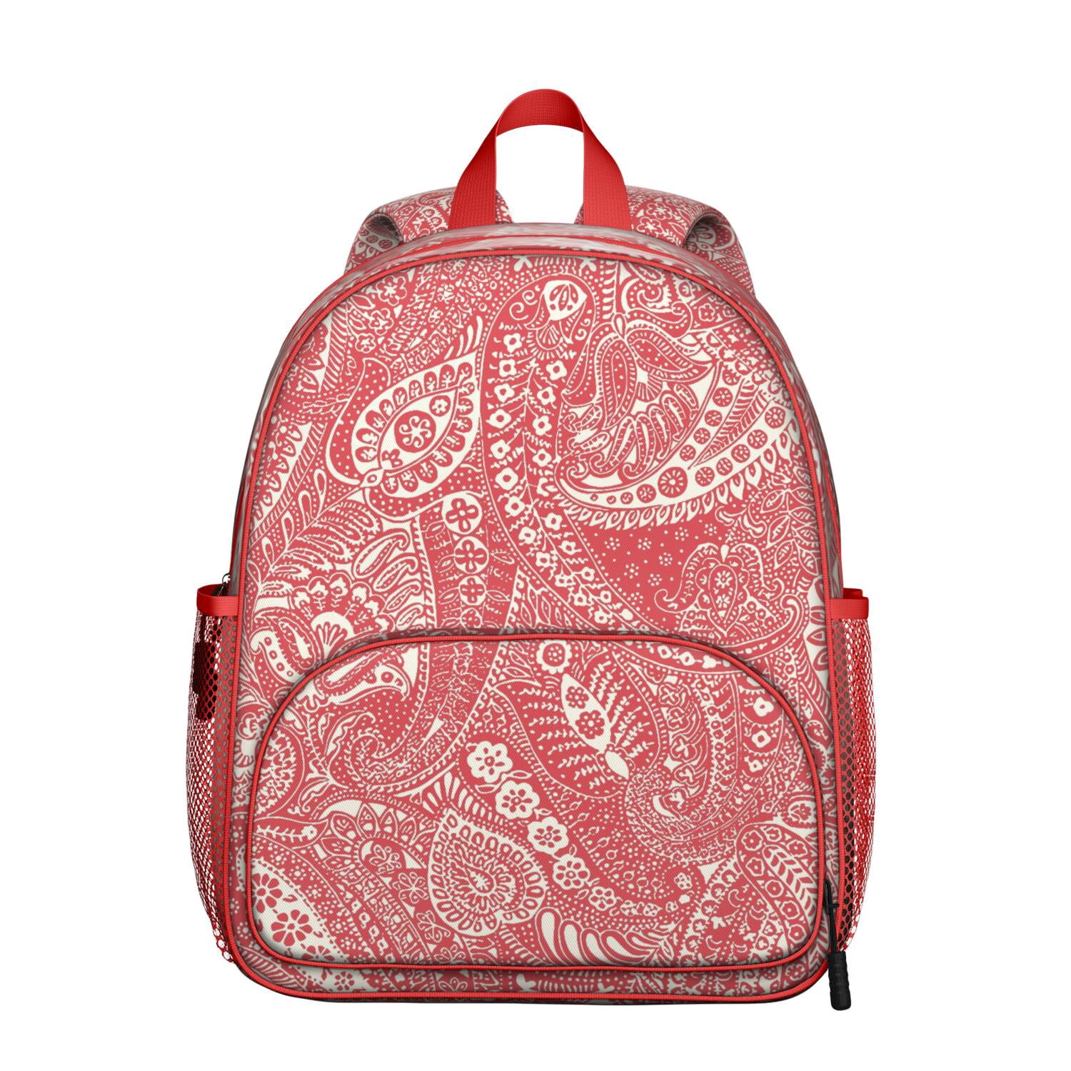 Waterproof Backpack with Artistic Chicken Print - Spacious Compartments ...
