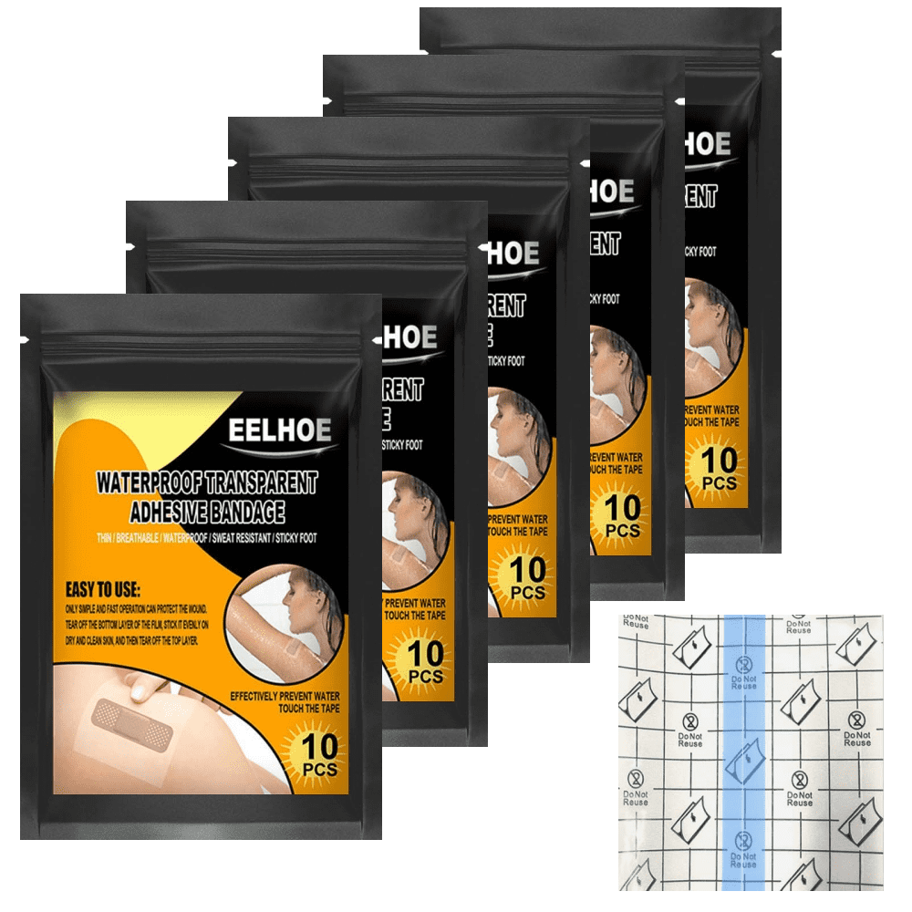 Waterproof Bandage Transparent Stretch Adhesive Bandage Clear Film ...