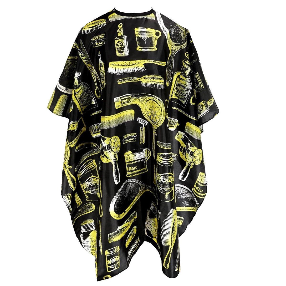Waterproof Barber Cape, Hair Cutting Cape with Adjustable Snap Button ...