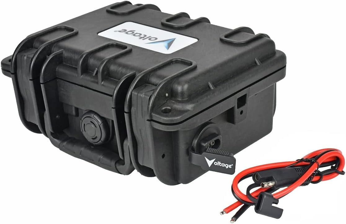 Waterproof Battery Box Enclosure with SAE Connector for 12V 9ah, 12V ...