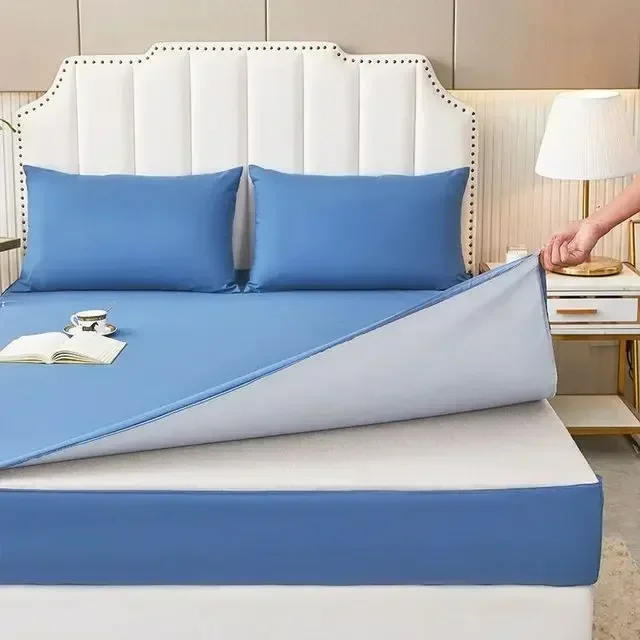 Waterproof Bed Bug Proof Mattress Cover with Zipper Six Sides All ...