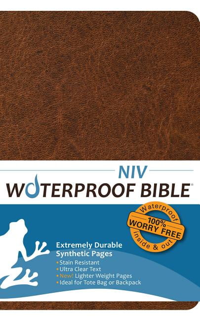 Waterproof Bible-NIV - Walmart.com