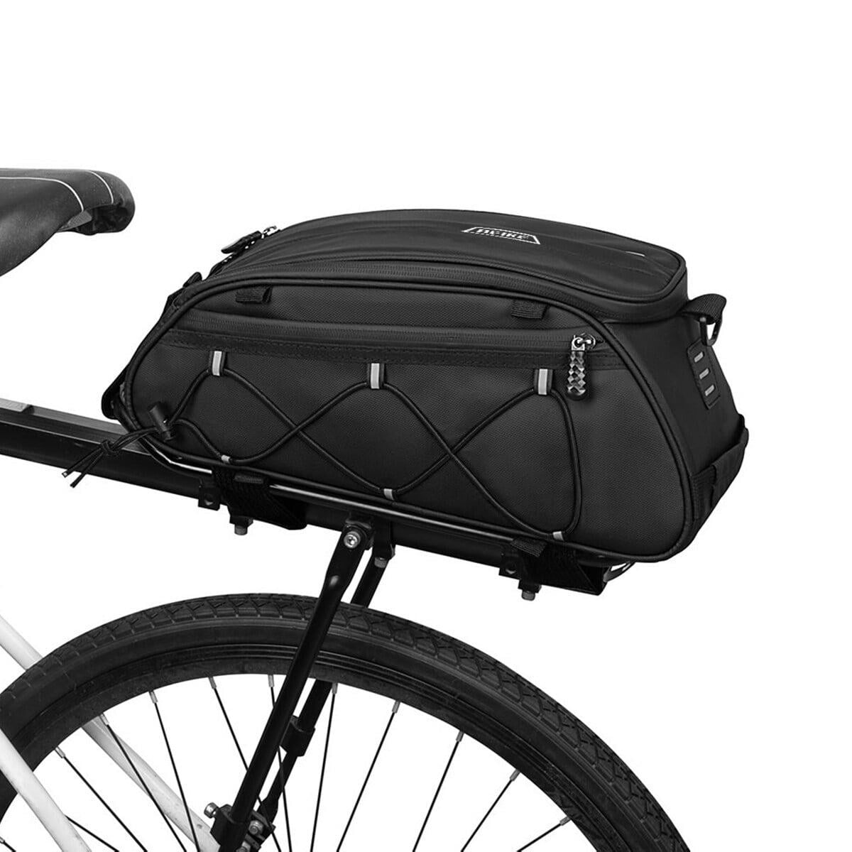 Waterproof Bicycle Rear Seat Bag Cooler Bag Bike Rack Bag Trunk Bag ...