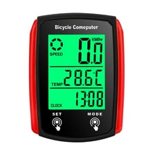 axGear Bike Speedometer Bicycle Speed Meter Digital Odometer Waterproof ...