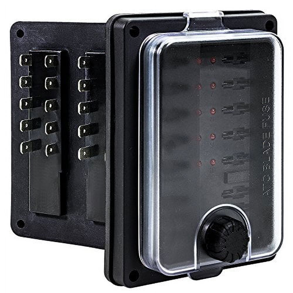 Waterproof Blade Fuse Box - IP56 LED Indicator for Blown Fuse ...