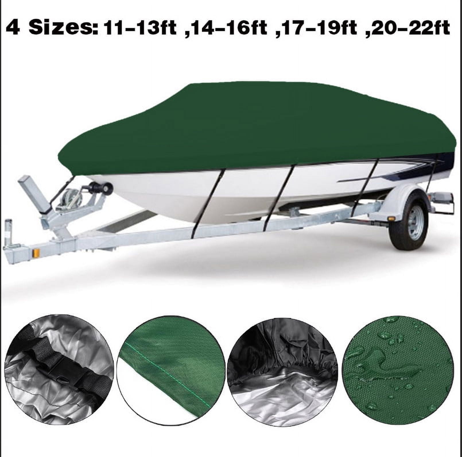 Waterproof Boat Cover 210D Oxford Fabric for V-Shaped Square Fishing ...