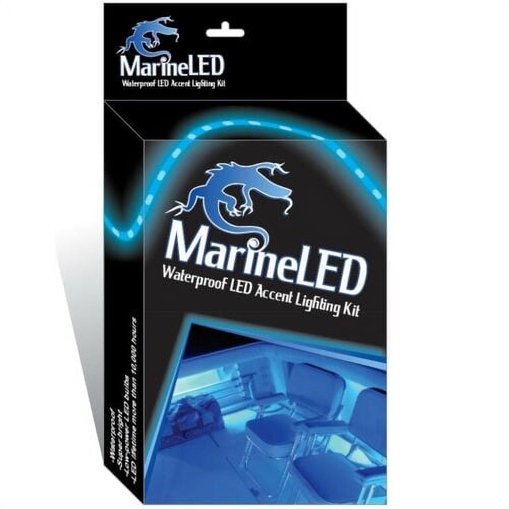 Waterproof Boat Lights Bright Blue LED Accent Interior 12V Kit ...