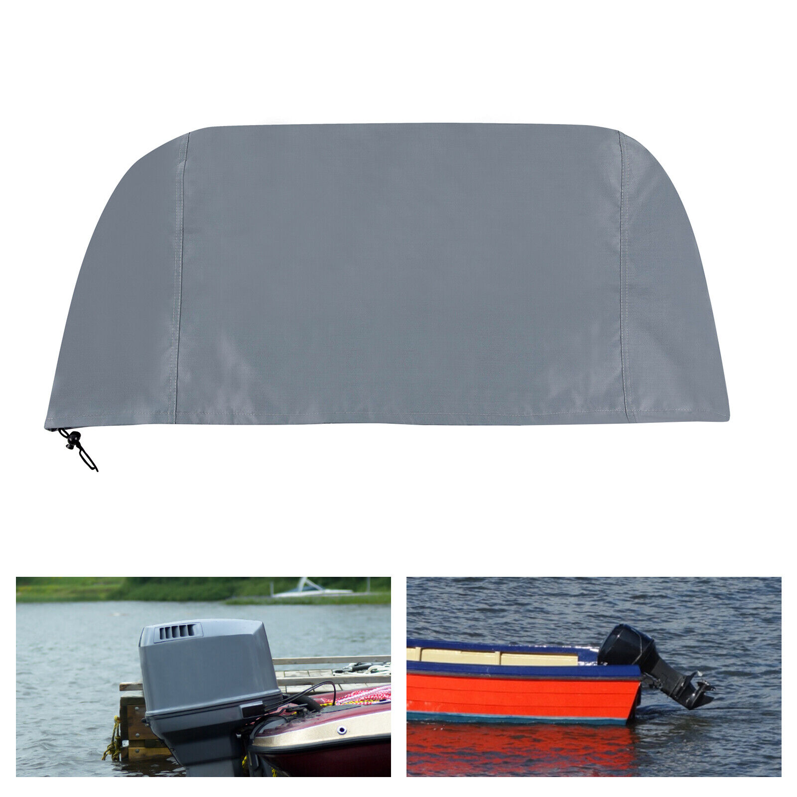 Waterproof Boat Motor Covers Outboard Motor Cover 420D Heavy Duty ...